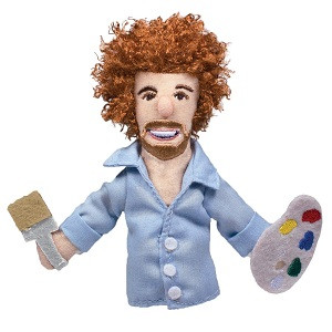 Bob Ross Finger Puppet Magnet | Unemployed Philosophers Guild | The ...