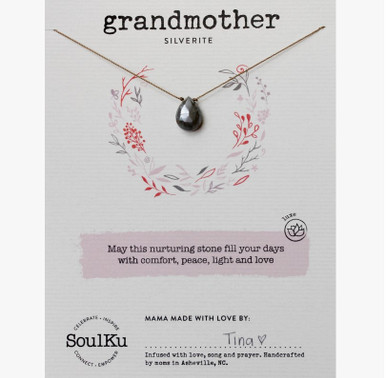 Silverite Grandmother Necklace | Soulku | The Penguin Gallery
