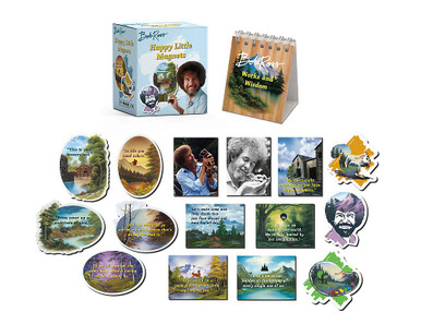 Bob Ross Happy Little Magnets | Hachette | The Penguin Gallery