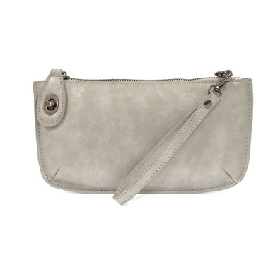 Silver Lux Crossbody Wristlet Clutch | Joy Susan | The Penguin Gallery