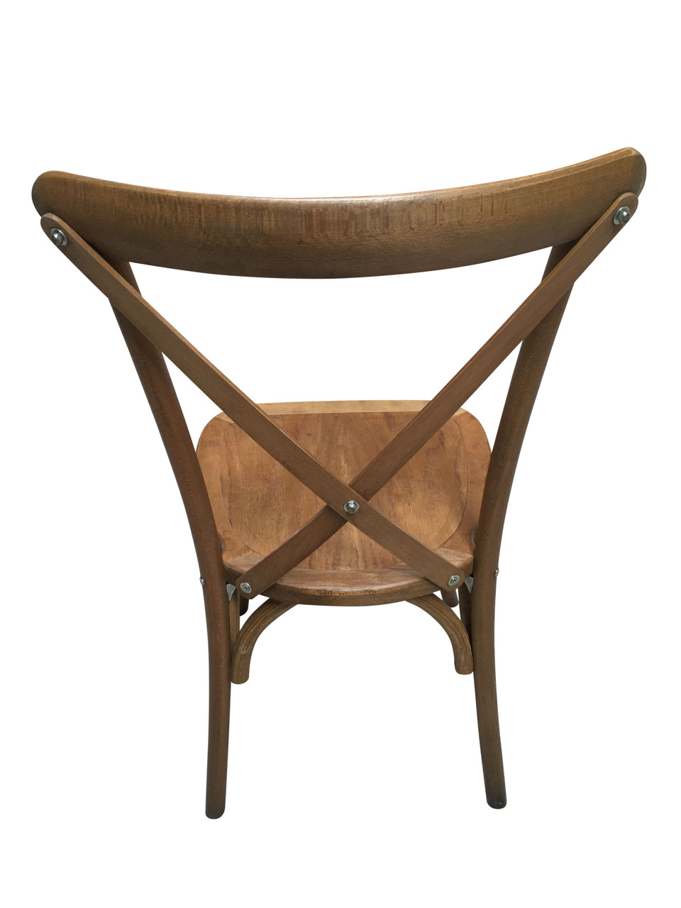 Oak Cross-Back Stacking Chairs - Save More When You Buy In Bulk ...