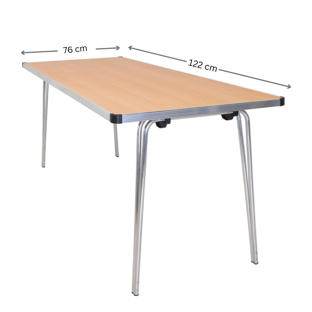 4ft Contour25 Folding Table - Front Row Furniture