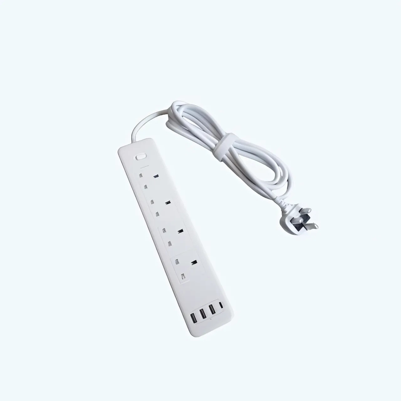 Powerboard 4 Gang Socket, USB connection 3m Ex-Birmingham Commonwealth ...