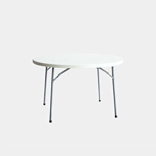 4ft Folding Plastic Round Table - Front Row Furniture