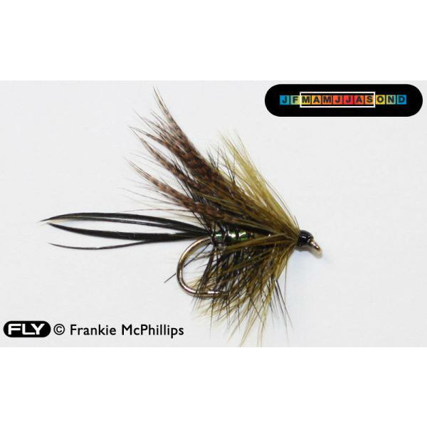 Sooty Olive Dabbler - Mid Antrim Angling Centre