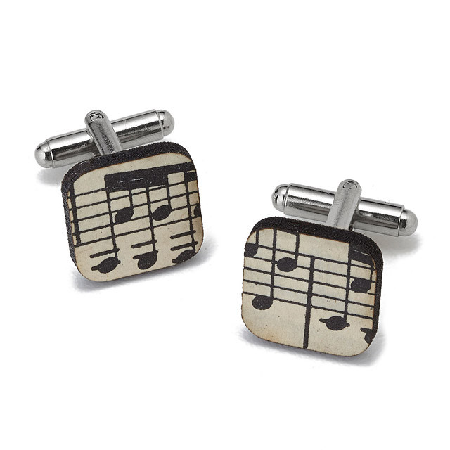 Musical Cufflinks - Plum Select