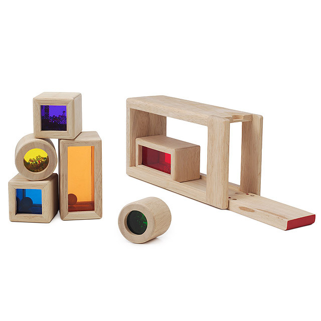 Rainbow Sound Blocks - Plum Select