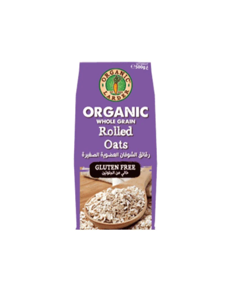 Organic Larder Whole Grain Rolled Oats 500g Free Delivery for Busy Mums ...