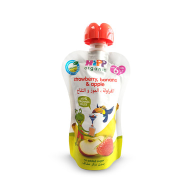 Buy Hipp Strawberry Banana & Apple 100g