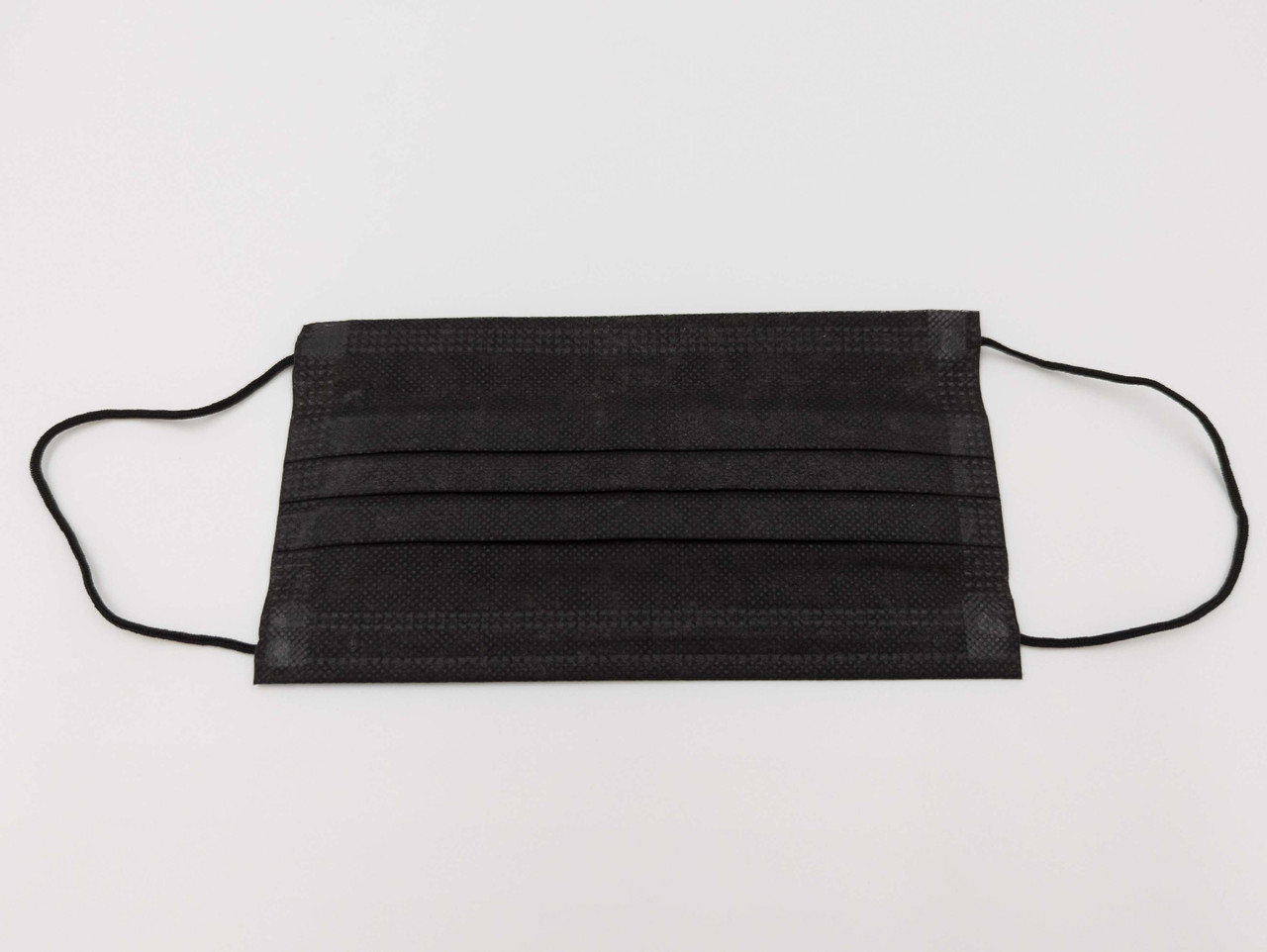 Life Guard Ear Loop Face Mask 3-Ply Black | Centennial Safety