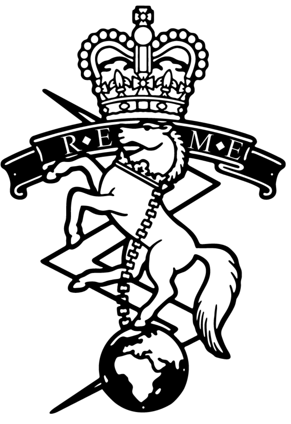 REME Personalised Cap Badge