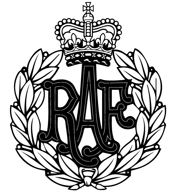 RAF Royal Air Force Cap Badge Wall Art
