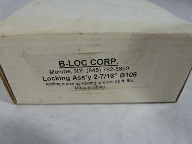 B-Loc B106 2-7/16" Locking Assembly ! NEW ! - Industrial Automation Canada