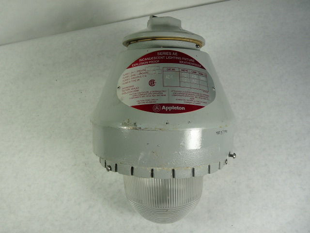 Appleton AE-1 Hazardous Location Incandescent Lighting Fixture 60-100W ...