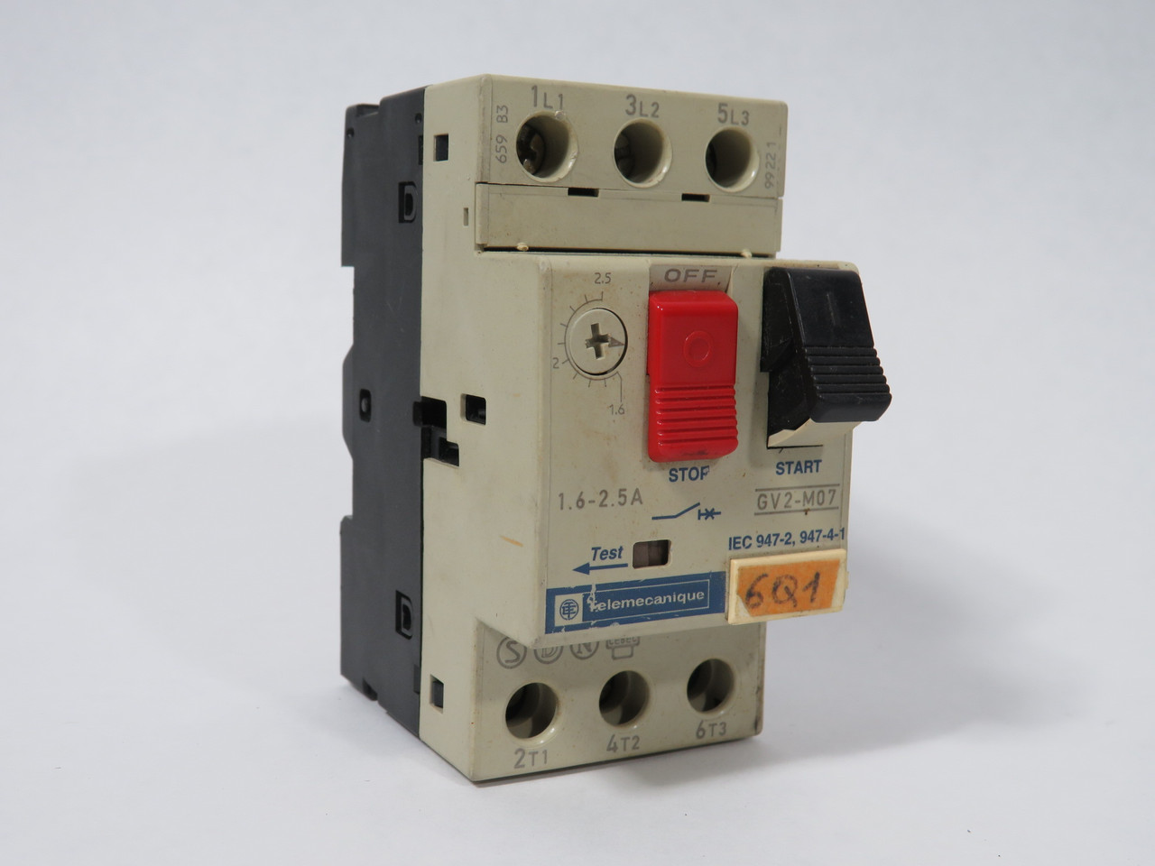 Telemecanique GV2-M07 Motor Starter 1.6-2.5A ! WOW ! - Industrial ...