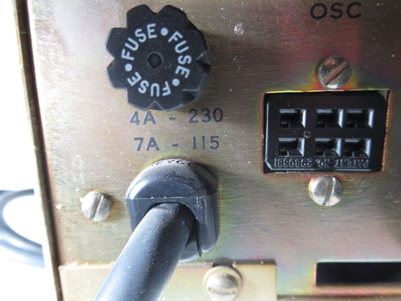 Powertron 80S-CR Amplifier Unit Model C534 4A@230V 7A@115V USED - Industrial Automation Canada