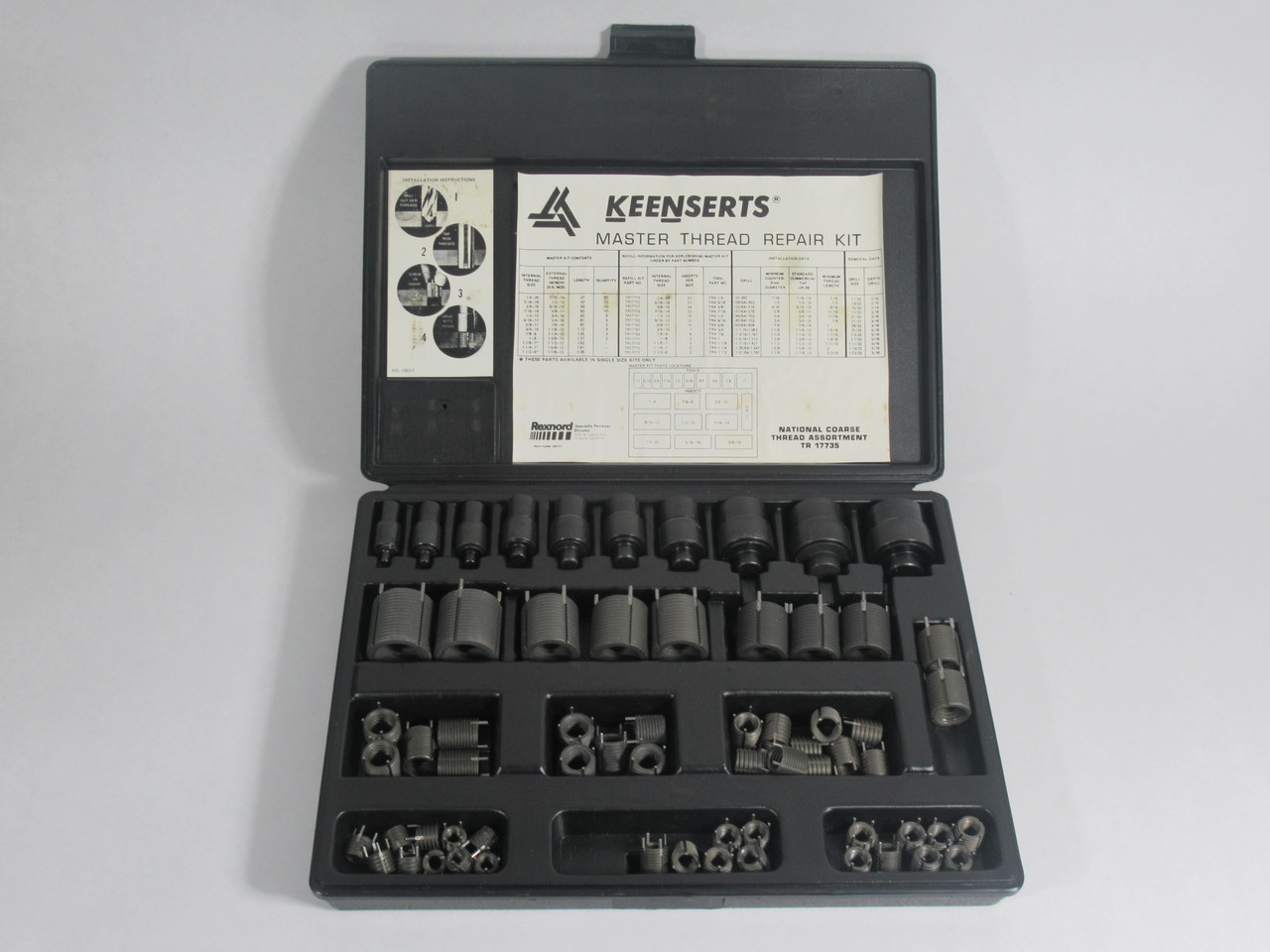 Rexnord TR17735 Keenserts Master Thread Repair Kit USED - Industrial ...