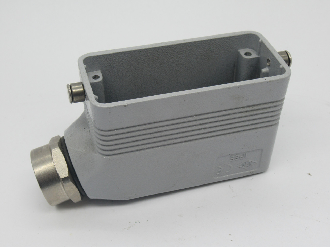ILME CHO-16L Connector Housing 2-Peg Metal Hood Side Entry PG21 USED ...