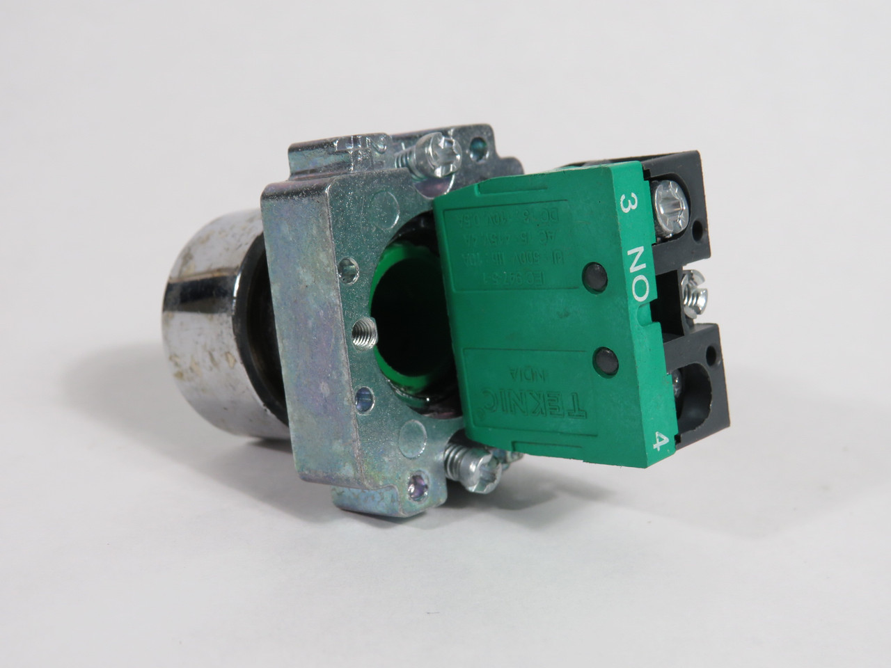 Teknic 2PSF3RH10 Recessed Push Button Assembly 1NO Green Cap 2AF3RH ...