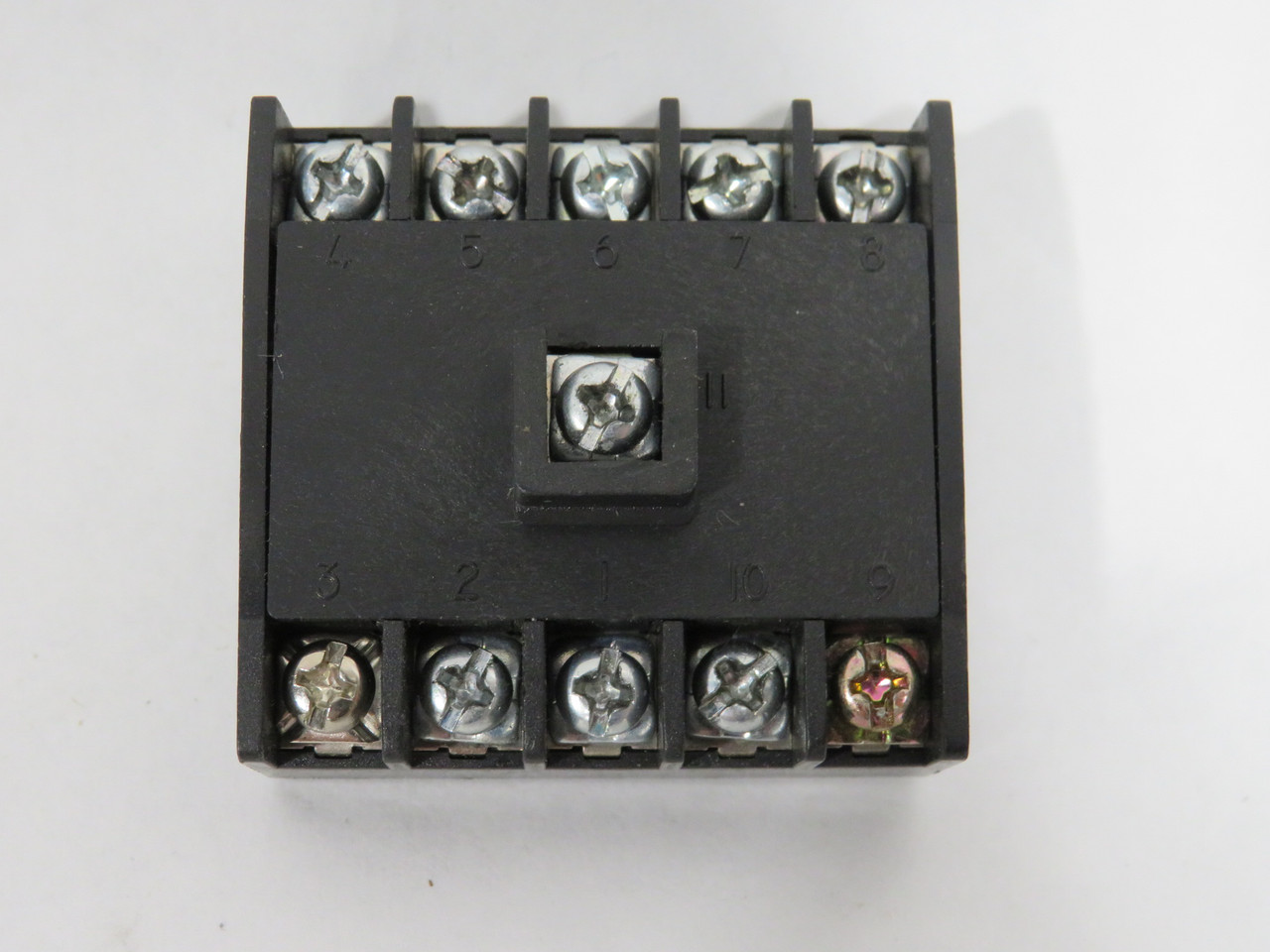 Menics PG-11 Relay Socket Base 7A 250VAC 11-Pin USED - Industrial Automation Canada