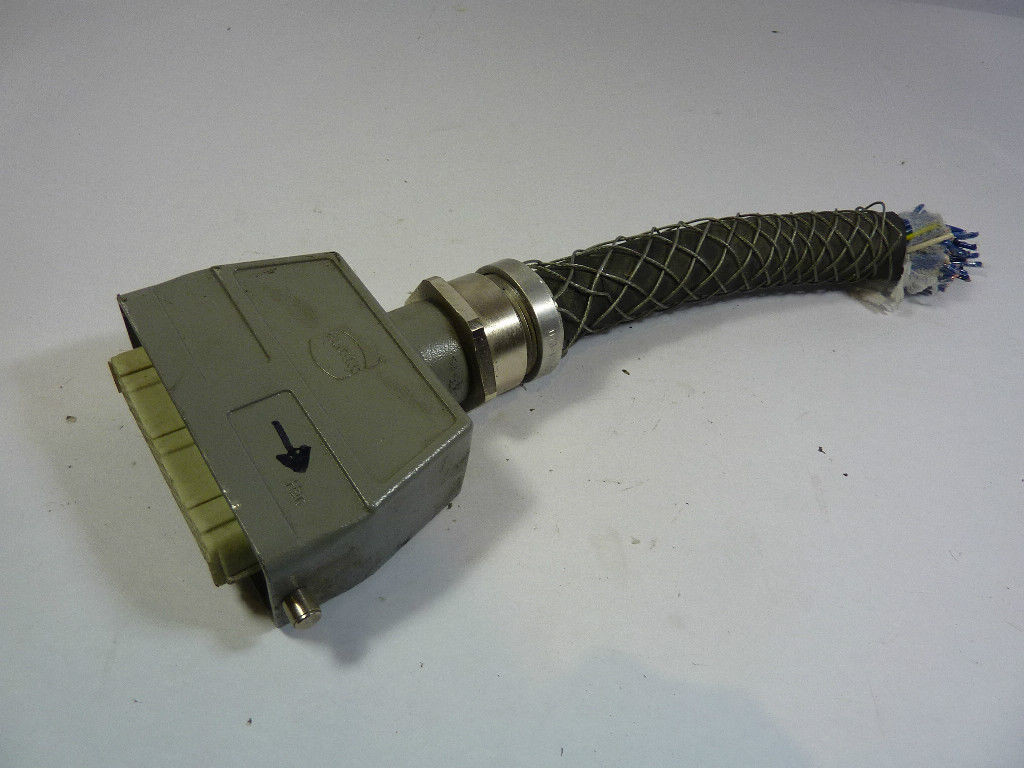 Harting HS-12 Connector Plug 10 Amp 25 Pin USED - Industrial Automation ...