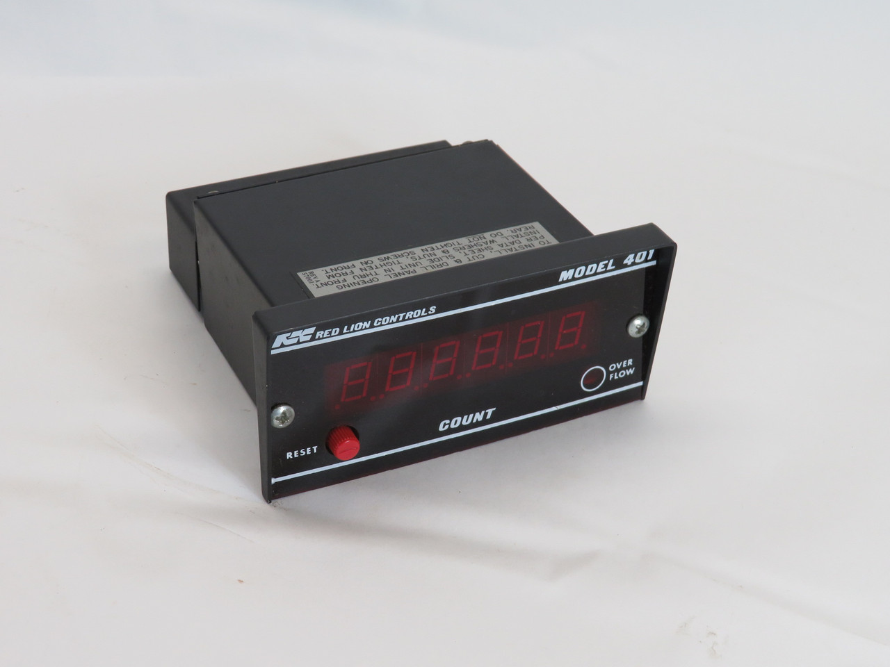 Red Lion 401 6-Digit Digital Frequency Counter USED - Industrial ...