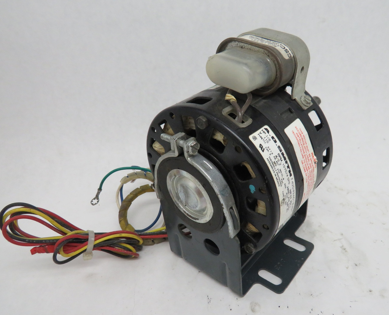 A.O. Smith Blower Motor 1/8HP 1075rpm 115V 42Y TEAO 1Ph 2.2A 60Hz CUT ...