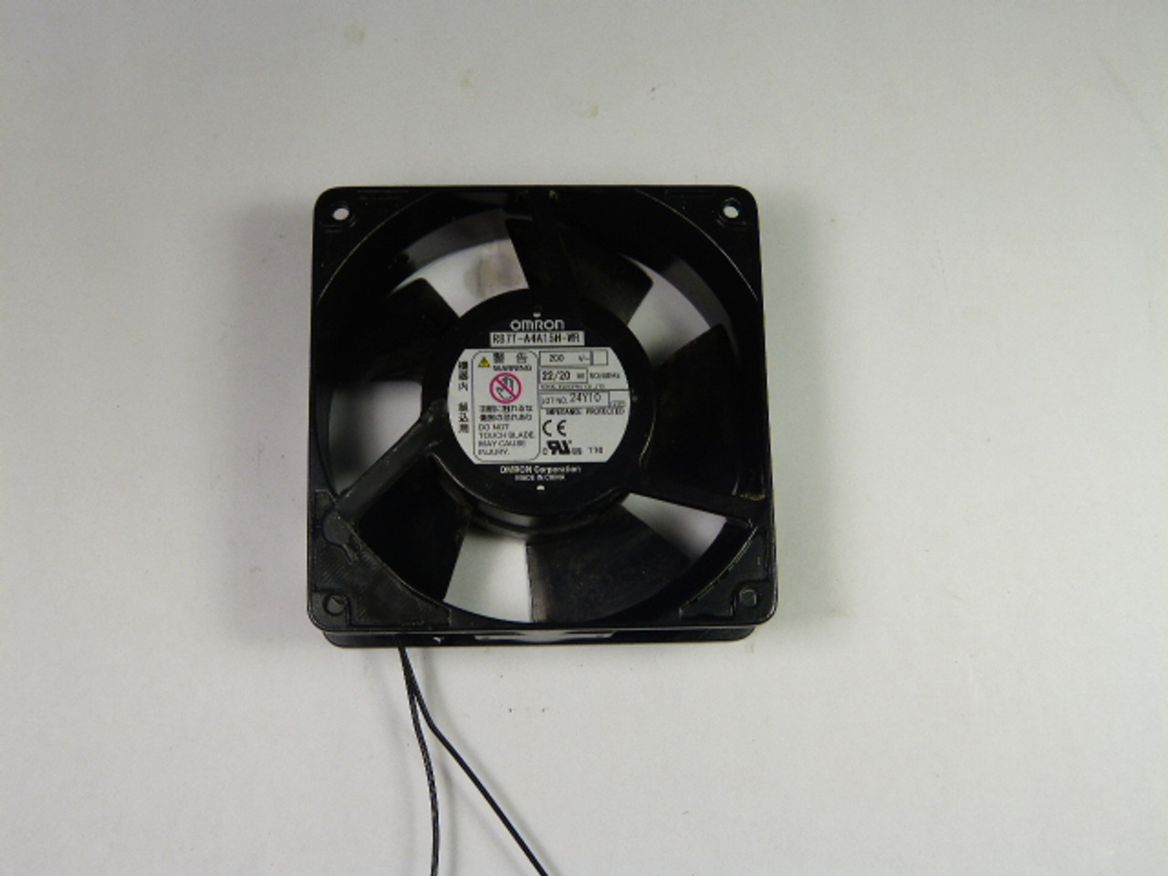 Omron R87t A4a15h Wr Waterproof Cooling Fan 200v 20w Used Industrial