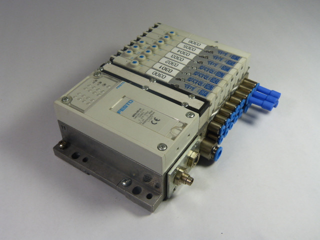 Festo MPA-CPI-VI/B602/AD02 Solenoid Valve Assembly W/ 4 B602 & 3 AD02 ...