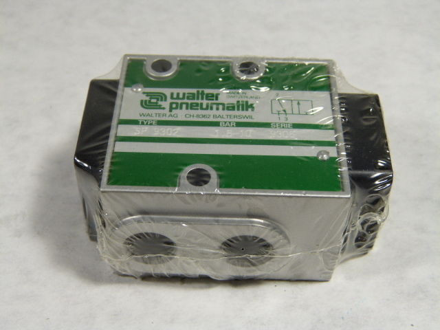Walter Pneumatik SP9302 SP-9302 Pilot Operated Valve 1.6 - 10 Bar ! NEW ...