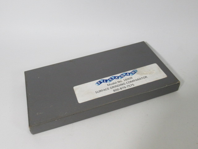 Flexbar 16009 Surface Roughness Comparator Plate Kit .025-3.2um ! NEW ...