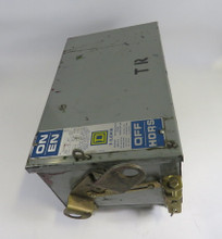 Square D PQ-4606 Series T1 Fusible Bus Switch 60A 600V 3Ph 15HP 4W USED ...