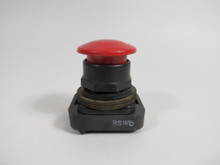Allen-Bradley 800H-DR6 Push Button W/ Mushroom Cap Ser F USED ...