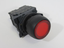 Allen-Bradley 800FP-LF4PN3WX10 Momentary Push Button 24DC 1NO RED USED - Industrial Automation ...