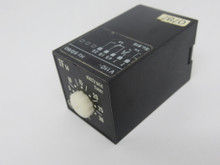 CDC TF14 Electronic Timer 0.5-30Sec. 110V@50/60Hz 8-Pin USED - Industrial Automation Canada
