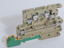 Weidmuller KDKS1-PE Old Style Beige Terminal Block 500V 6.3A USED ...
