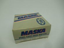 Maska MA28X1/2 Fixed Bore Sheave 1/2" Bore Cast Iron NEW - Industrial ...