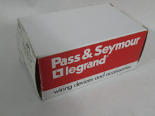 Pass & Seymour WP1 Stainless Steel 1 Gang Vertical Toggle Cover NEW ...