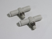 SMC AS1001F-01 Flow Control Valve 1/8" Lot of 2 NOP - Industrial ...