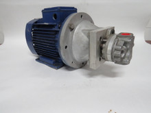 Parker H25AA1A Displacement Gear Pump C/W ASEA Motor 4kW 1710RPM USED ...