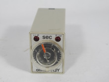 Omron H3Y-2-AC120-5S Timer 0-5sec 120VAC 5A@250VAC 8 Blade *Faded Label ...
