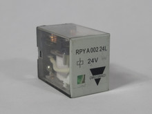 Carlo Gavazzi RPY-A-002-24L Plug-In Relay 24VDC 10A@250VAC/30VDC 8 ...