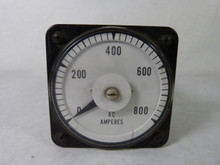 Yokogawa AB40-0-800 0-800 AC Amperes Meter USED - Industrial Automation ...