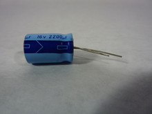 Rubycon Aluminum Capacitor 16V 2200uF USED - Industrial Automation Canada