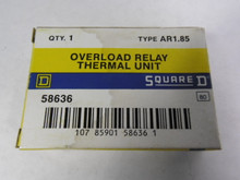 Square D AR1.85 Thermal Overload Relay Heater Element ! NEW ...
