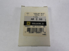 Square D AR2.98 Thermal Overload Relay Heater Element ! NEW ...
