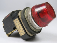 Allen-Bradley 800T-P16R Series B Pilot Light 120VAC 50/60Hz Red Lens USED - Industrial ...