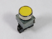 Siemens 3SB3202-0AA31 Push Button 1NO Yellow Flush USED - Industrial ...