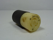 Hubbell 2313 Twist-Lock Connector 20A 125V 2P/3W USED - Industrial ...