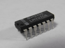 National Semiconductor LM747CN IC Operational Amplifier 14-Pin NOP ...
